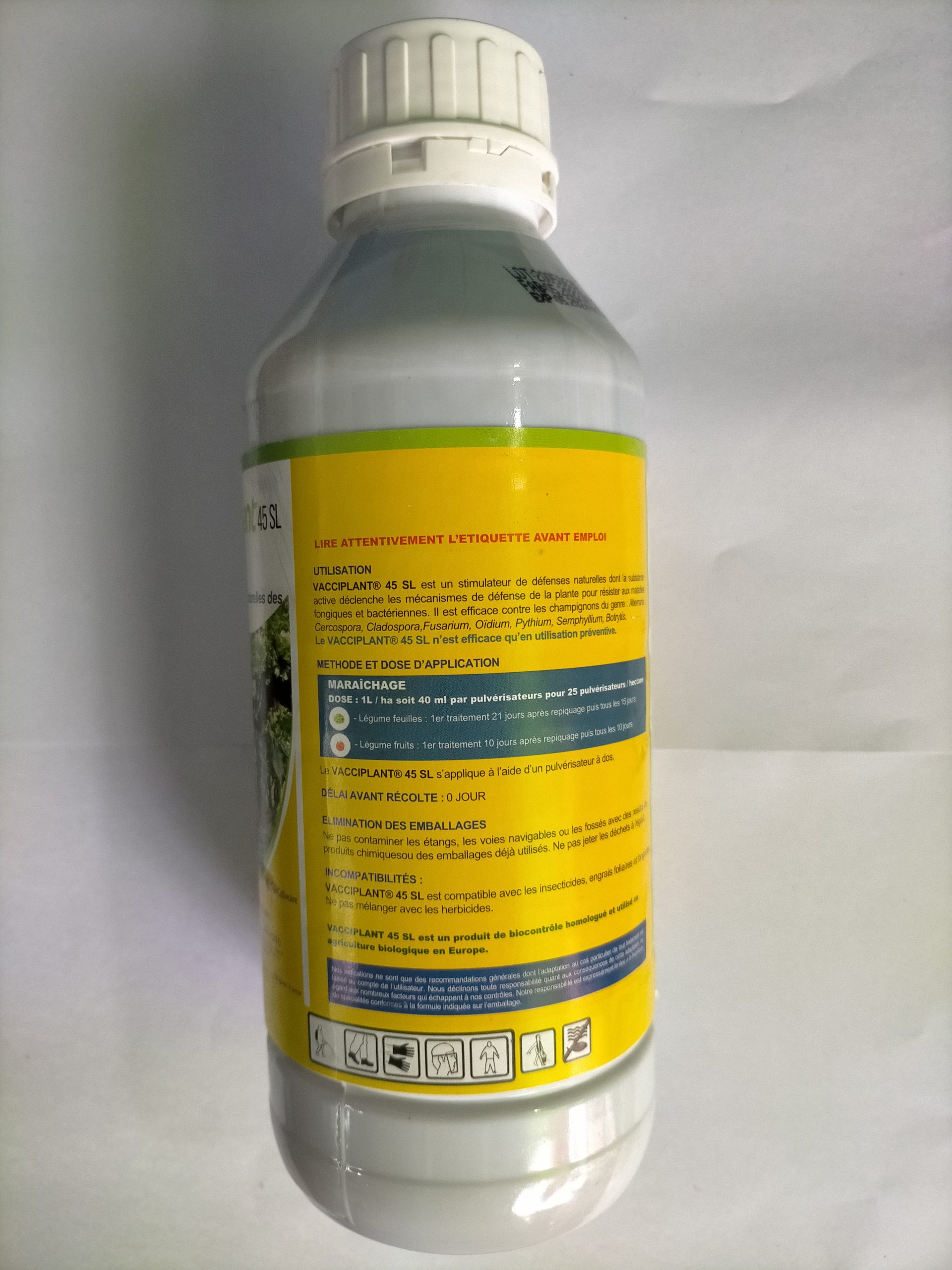 Biostimulant VACCIPLANT 45 SL 1 litre – Cultures maraichères ...