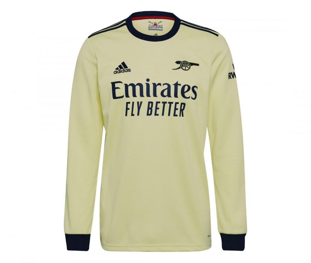 Maillot de football officiel ARSENAL – Tenue extérieure 2021/2022 ...