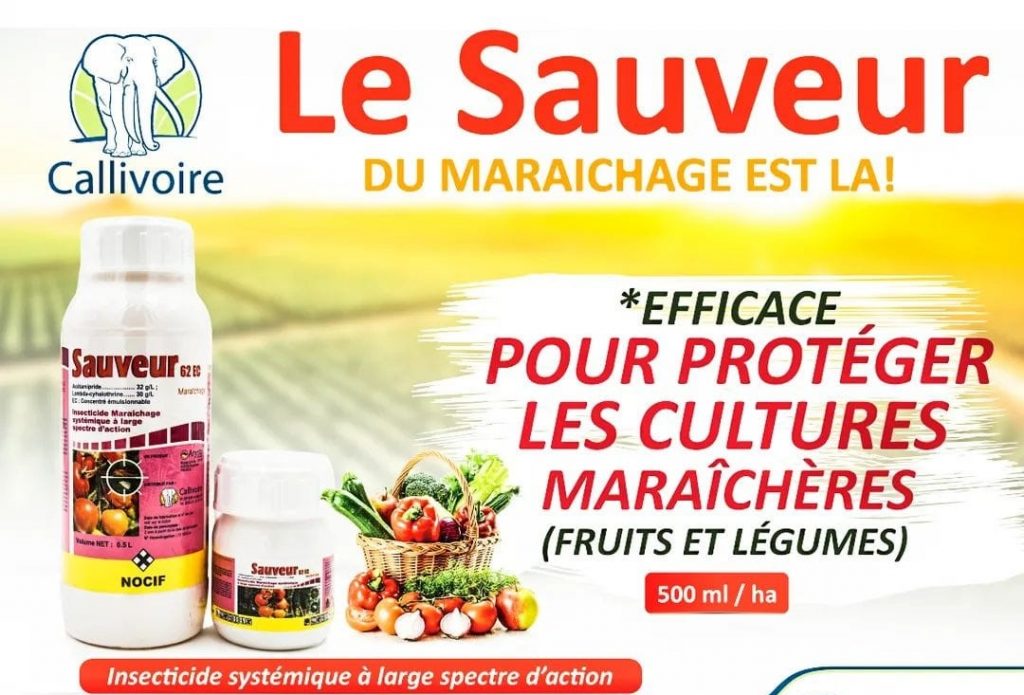 Insecticide SAUVEUR 62 EC 0,5 litre – Cultures maraichères – TmBusiness