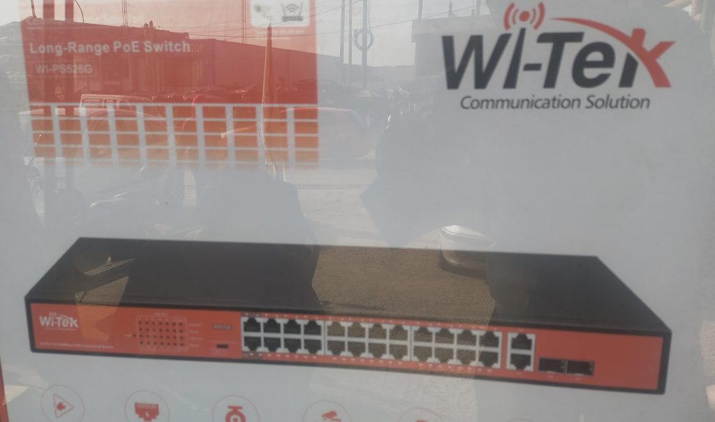 WITEK Switch POE 8 X POE 1 GB – TmBusiness