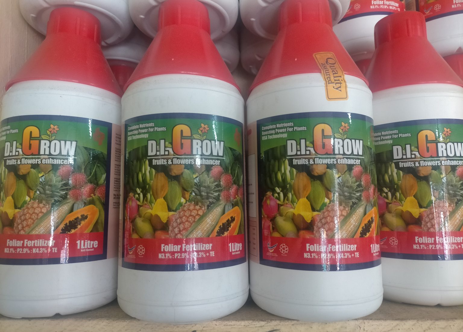 Engrais liquide 100% biologique D.I. GROW® Rouge 1 litre – Toutes les ...