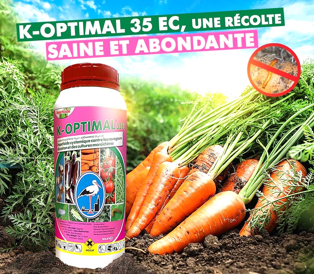 Insecticide liquide K-OPTIMAL 35 EC 1 litre – Coton, cultures ...