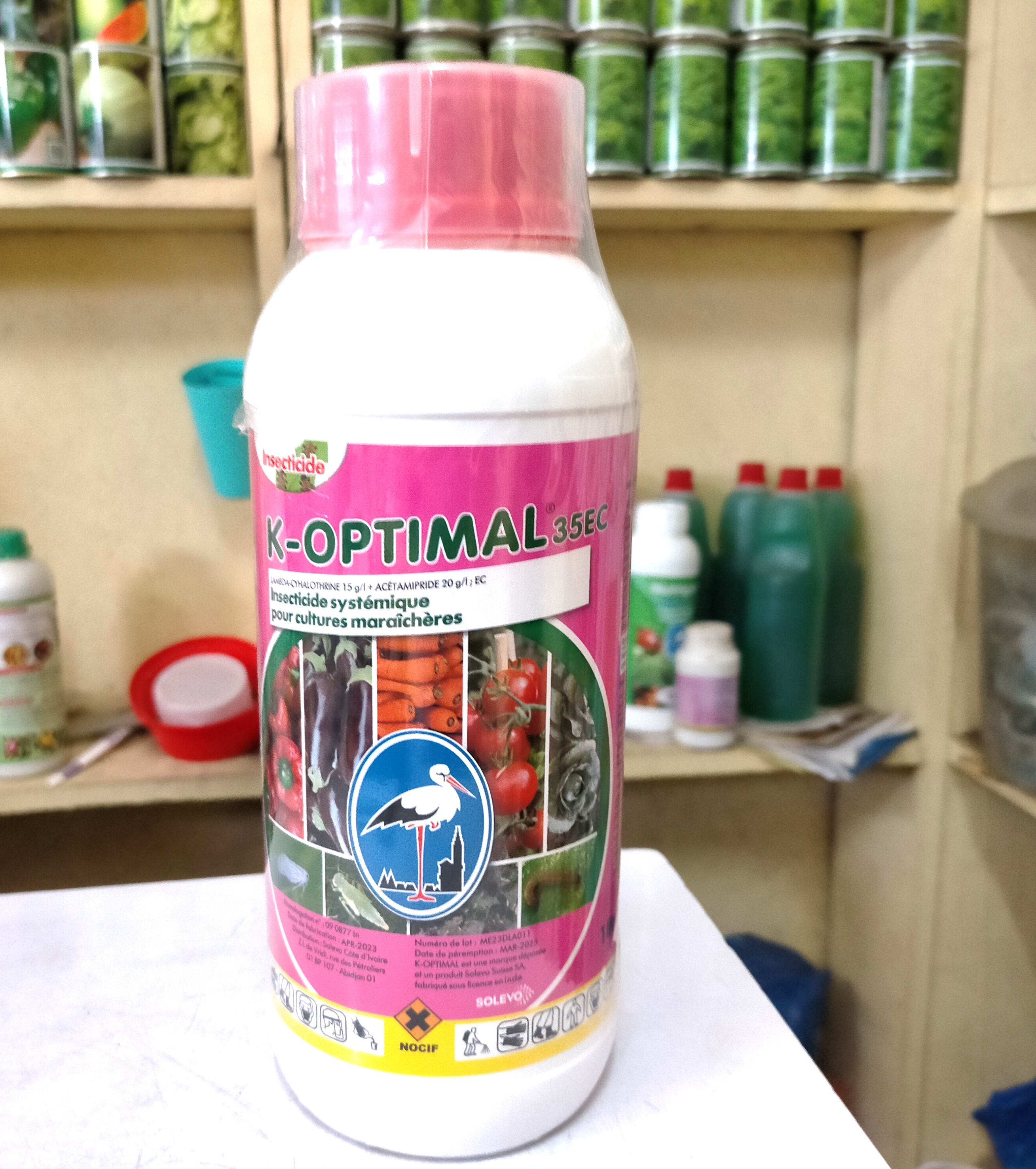 Insecticide liquide K-OPTIMAL 35 SC 1 litre – Cultures maraichères ...