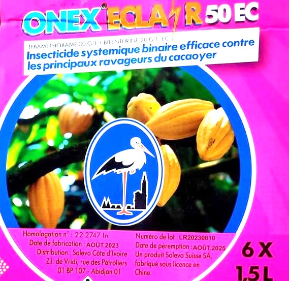 Insecticide liquide ONEX ECLA R 50 EC 1,5 litres – Cacao – TmBusiness