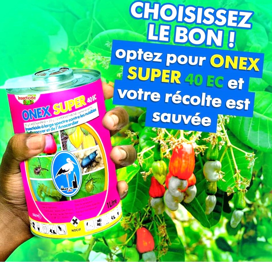 Insecticide liquide ONEX SUPER 40 EC 1 litre – Anacarde, cacao – TmBusiness