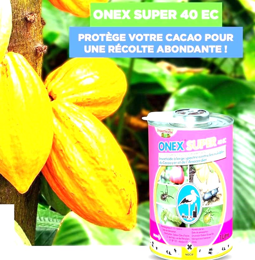 Insecticide liquide ONEX SUPER 40 EC 1 litre – Anacarde, cacao – TmBusiness