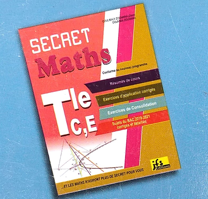 Secret Mathématiques Tle C,E 3ème – TmBusiness