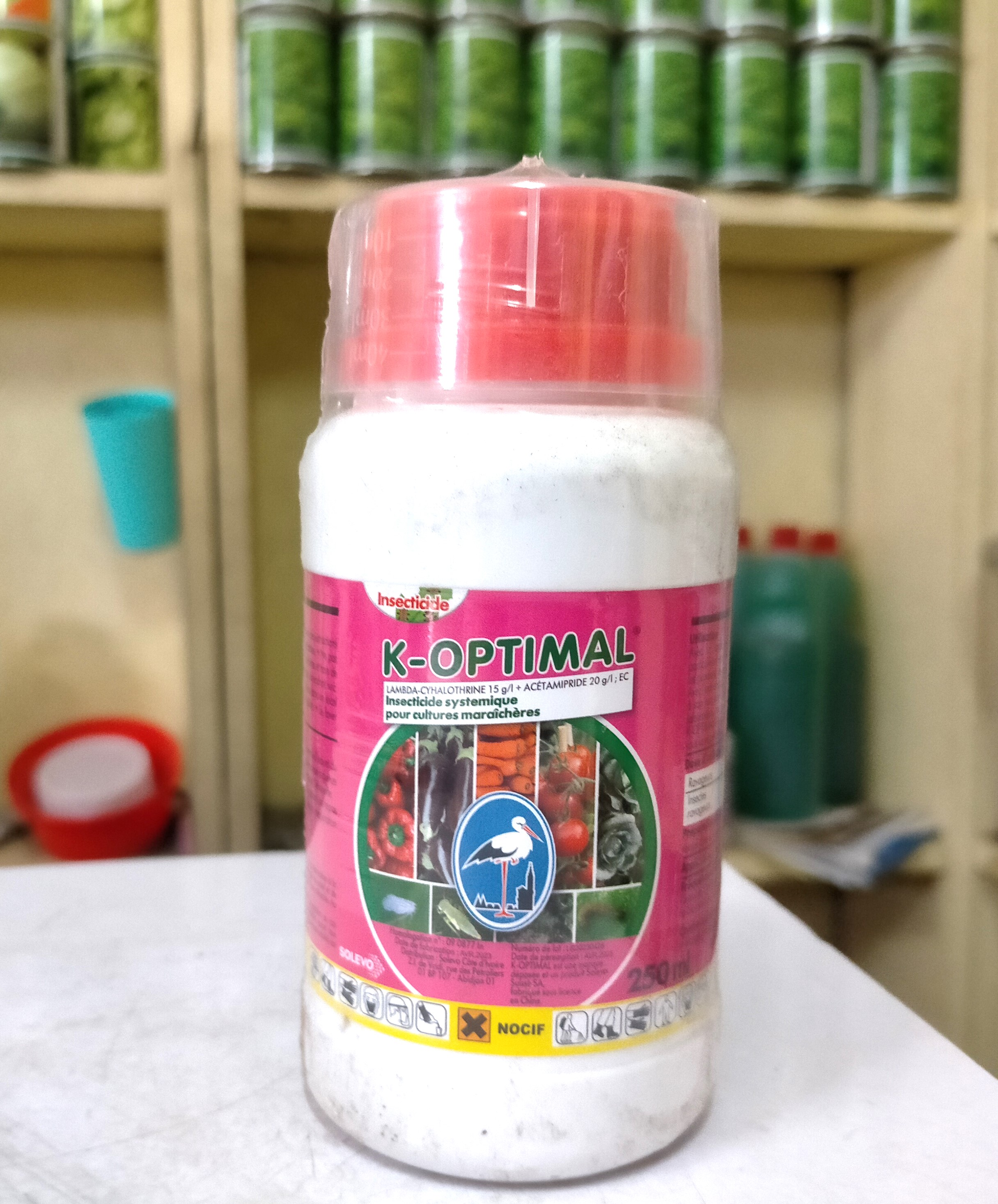 Insecticide liquide K-OPTIMAL 35 EC 250 ml – Cultures maraichères ...
