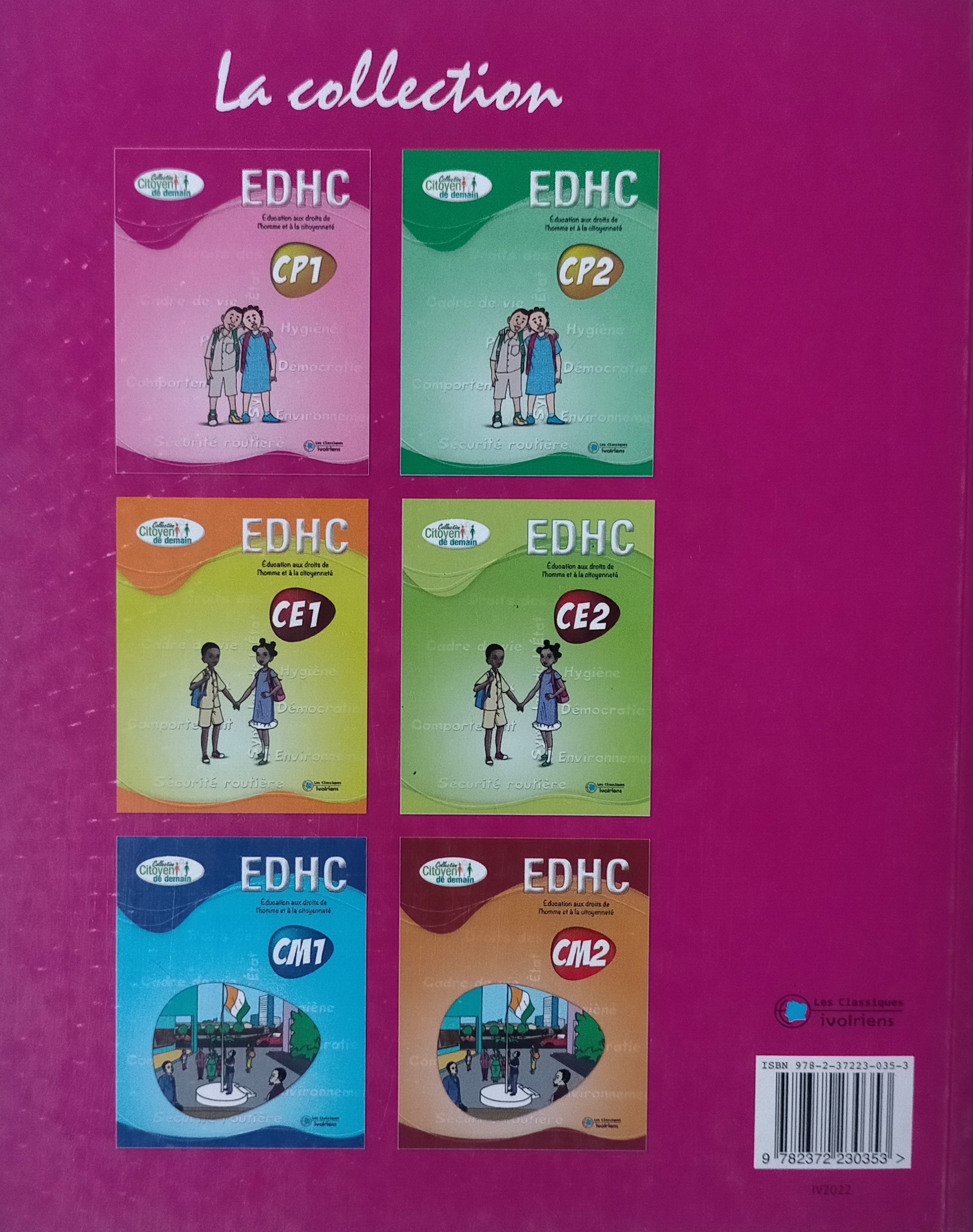 EDHC CP1 – Collection Citoyen de demain – Les Classiques Ivoiriens – TmBusiness
