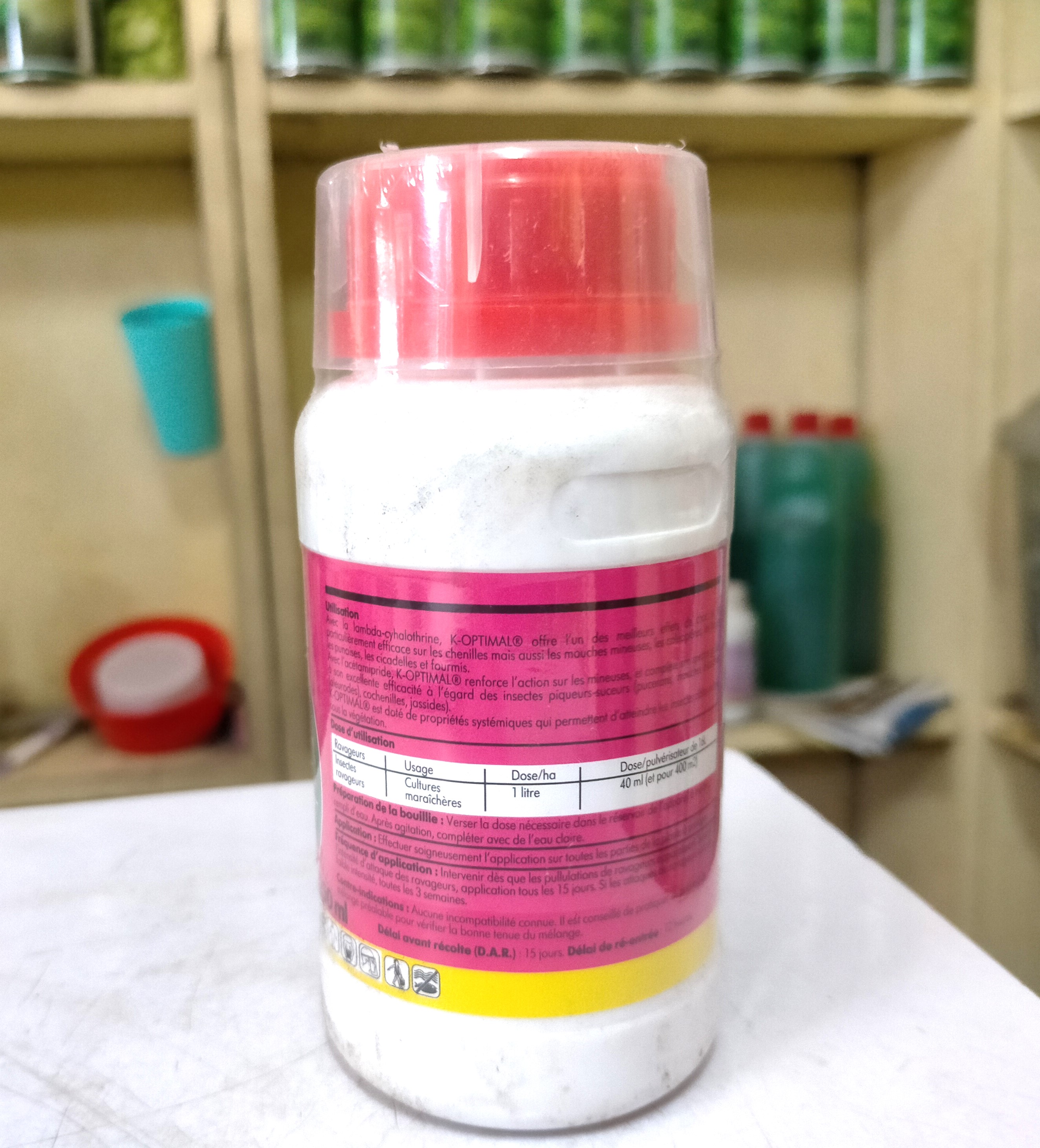 Insecticide liquide K-OPTIMAL 35 EC 250 ml – Cultures maraichères ...