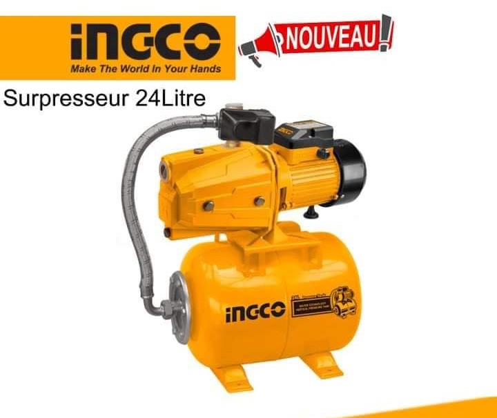 INGCO Surpresseur 24 litres – TmBusiness