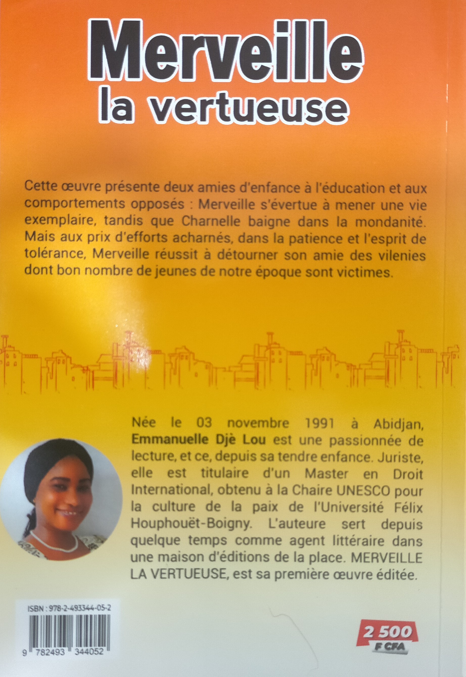 Roman Merveille La Vertueuse – JD Edition – Emmanuelle Djè Lou – TmBusiness