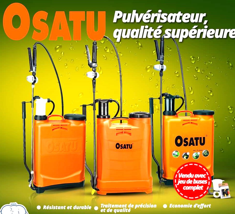 Pulvérisateur manuel à dos OSATU EVOLUTION 16 litres – Agriculture, jardinage, entretien des ...