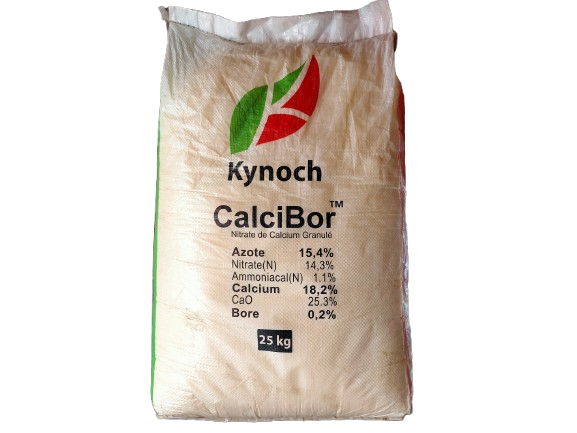 Engrais granulé CALCIBOR 15,4% N 25 kg – Toutes les cultures – TmBusiness