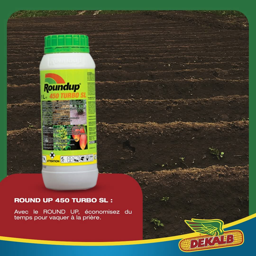 Herbicide liquide non sélectif ROUNDUP 450 TURBO SL 1 litre – Maïs ...