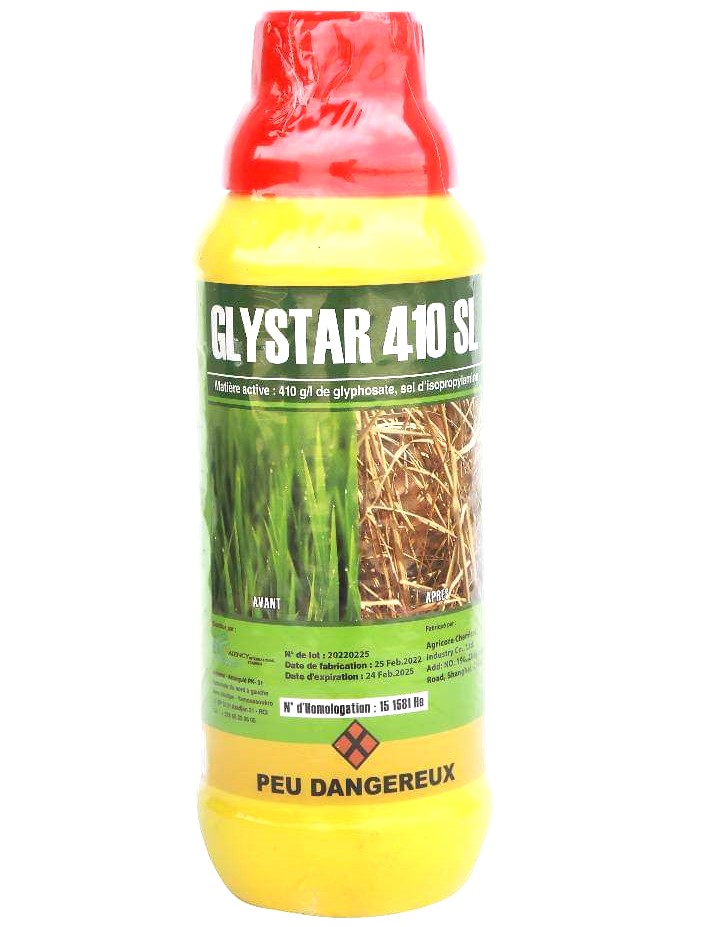 Herbicide liquide total GLYSTAR 410 SL 1 litre – Toutes les cultures ...