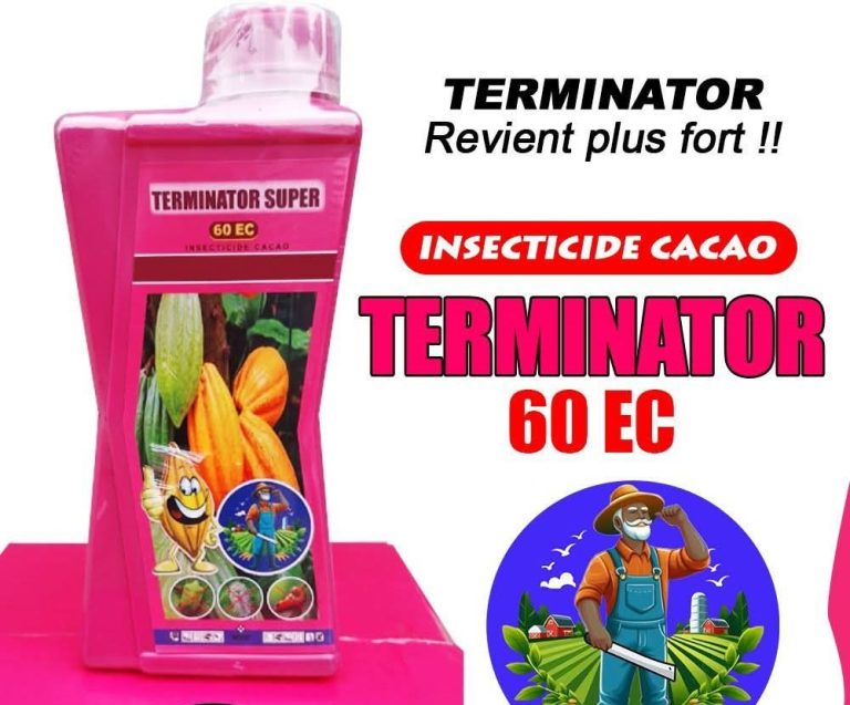 Insecticide liquide TERMINATOR 60 EC 1,5 litre – Spécial cacao – TmBusiness