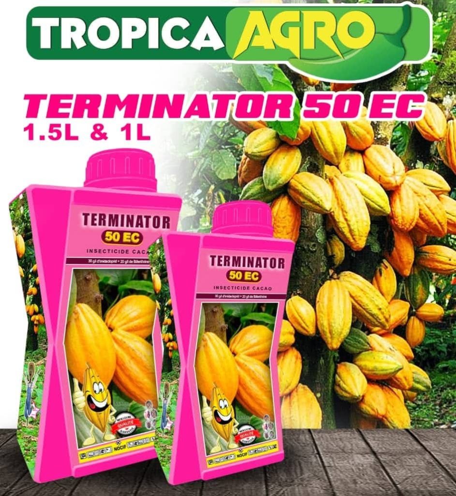 Insecticide liquide TERMINATOR 50 EC 1,5 litre – Spécial cacao – TmBusiness