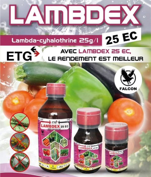 Insecticide liquide LAMBDEX 25 EC 1 litre – Cultures maraichères ...